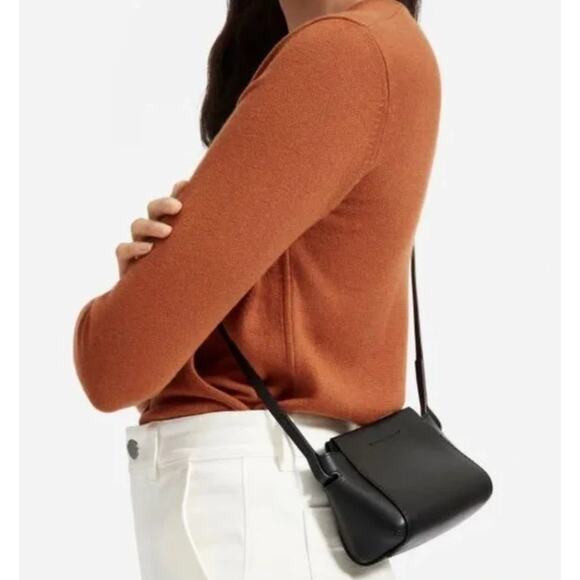 Everlane | Bags | Everlane The Micro Form Bag In Black Leather | Poshmark